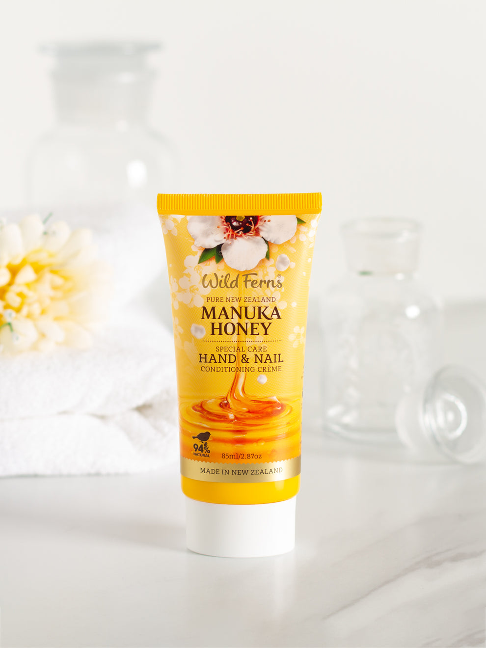 Manuka Honey Special Care Hand & Nail Conditioning Crème, 85 ml – Wild ...
